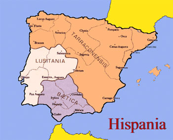 Rimska Španija - Hispania :: Španija / Spain/ Espana